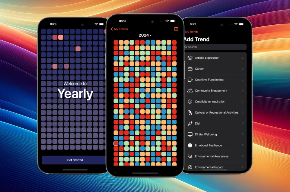 Yearly - Effortless Tracking with Heatmap Calendars